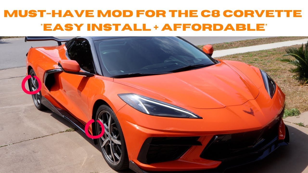 Must Have Cheap Mod For The C8 Corvette - YouTube
