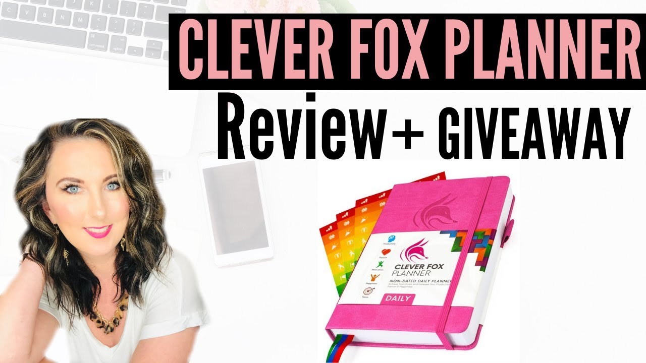 Clever Fox Planner Unboxing & Review - YouTube
