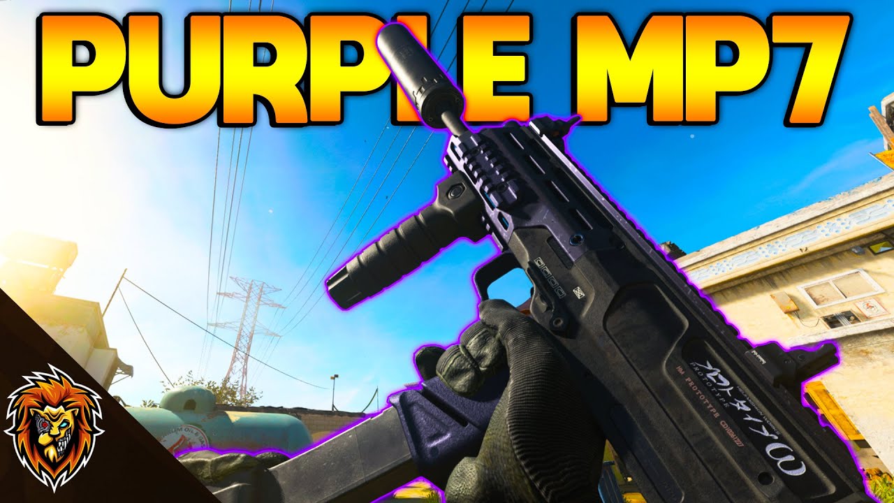 The Purple MP7 - Modern Warfare - YouTube
