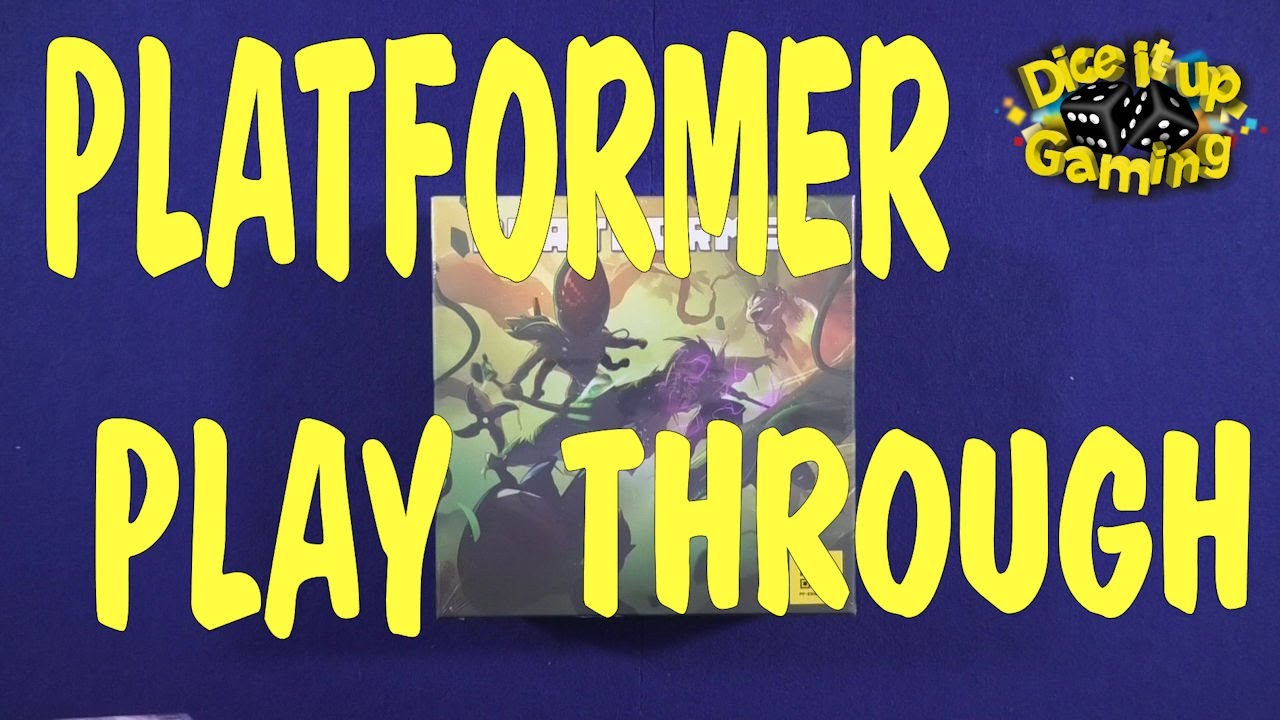 PLAYTHROUGH: Platformer The Board Game - YouTube