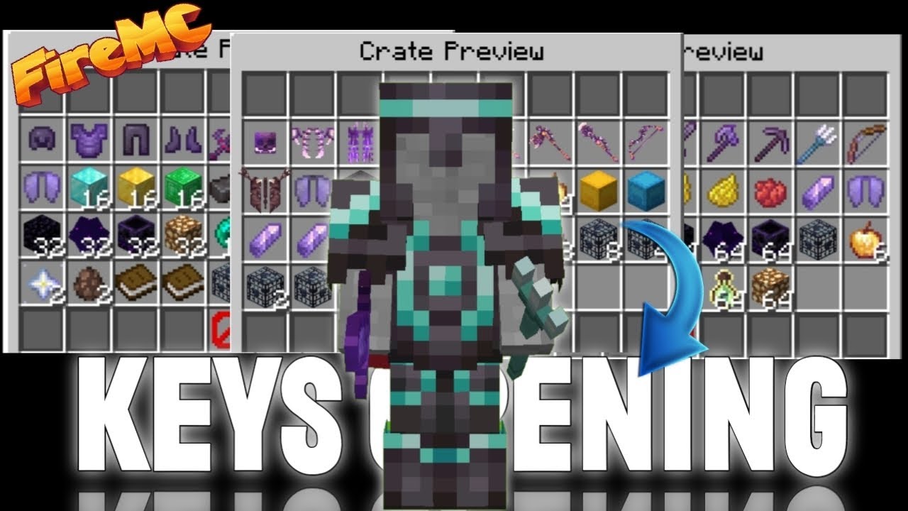 Keys opening in FireMC + GIVEAWAY || @ADDON_GAMER @PSD1 - YouTube
