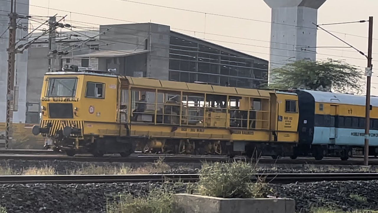 Track Maintenance Machine And Workshop Cum Camping Coach Heading ...
