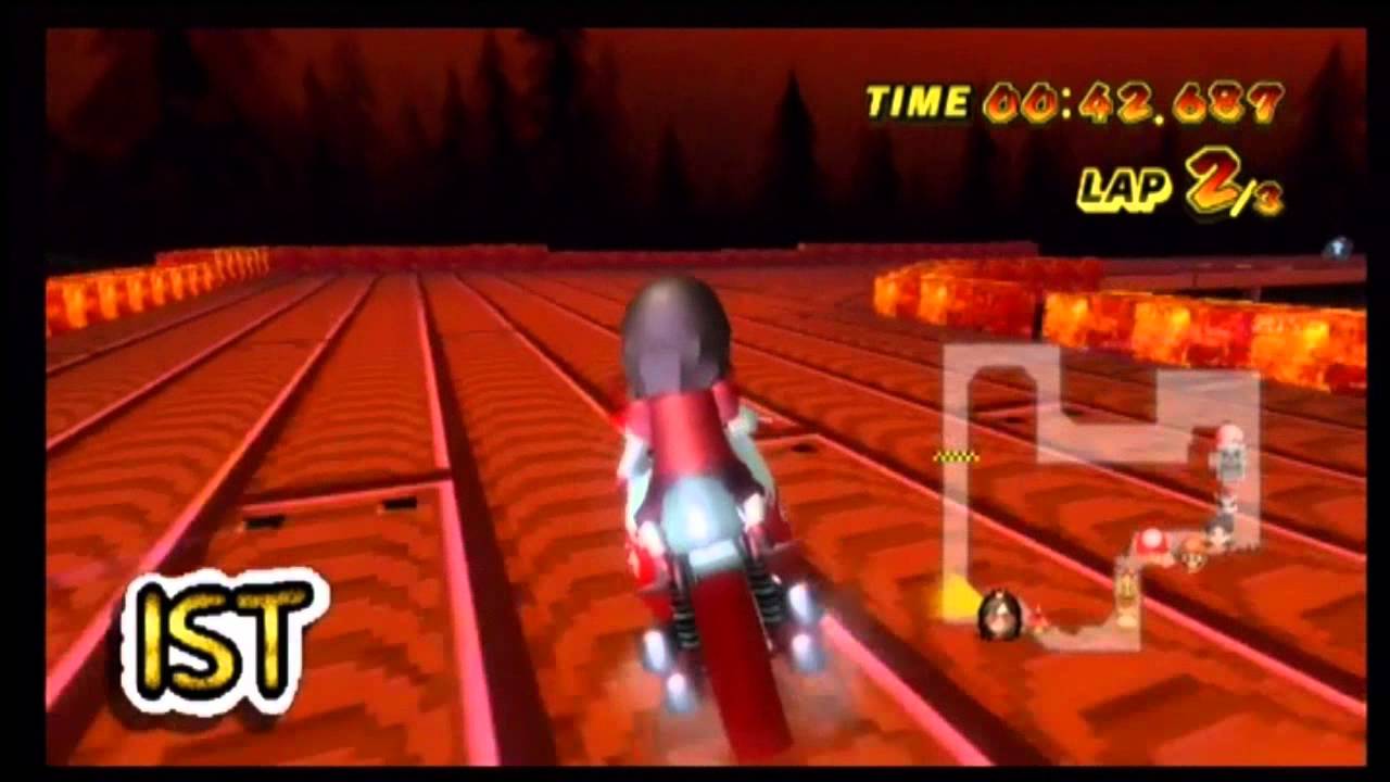 [MKWii] Texture Hack - Red Darkness Valley - YouTube
