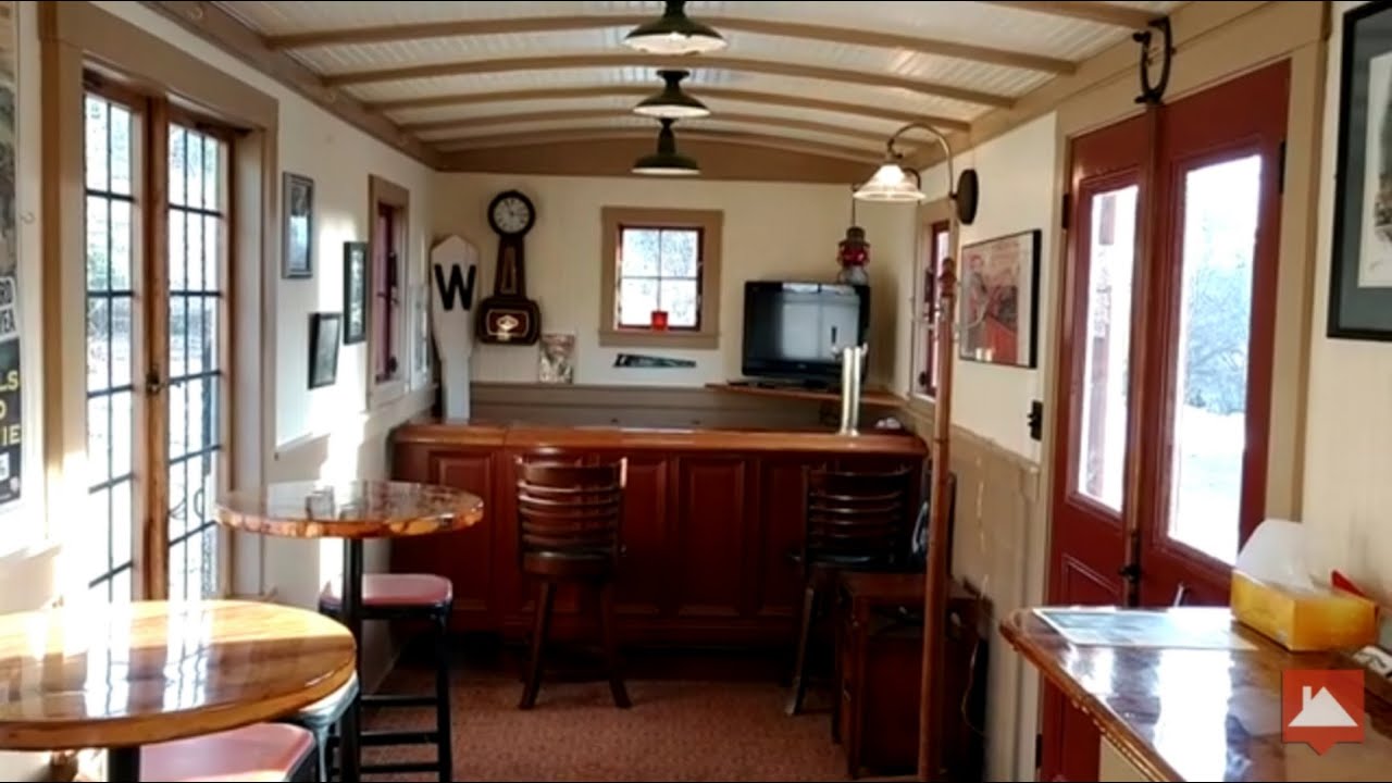 Cozy small/tiny boxcar - YouTube