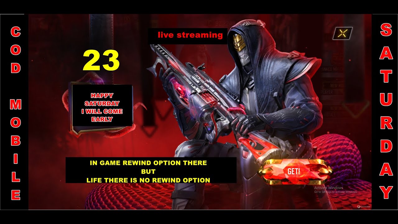 Call of Duty: Mobile Saturday Live Streaming BR ISOLATED 2023 Part 23#codmobile #codtamil #codm ...