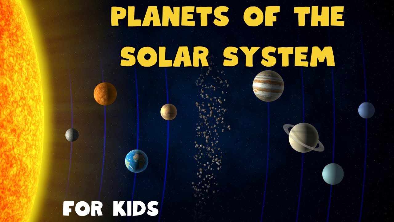 Planets of the Solar System for kids | learn about eight planets and ...