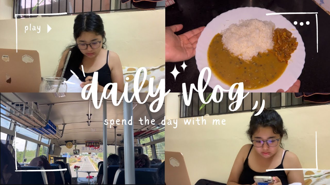 A day in my life | community posting | nursing student | study vlog ...