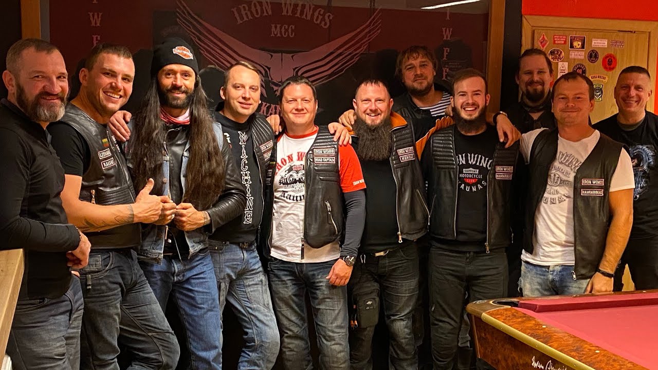 FabryRock meeting and riding with Iron Wings motorcycle club Kaunas Lithuania - YouTube