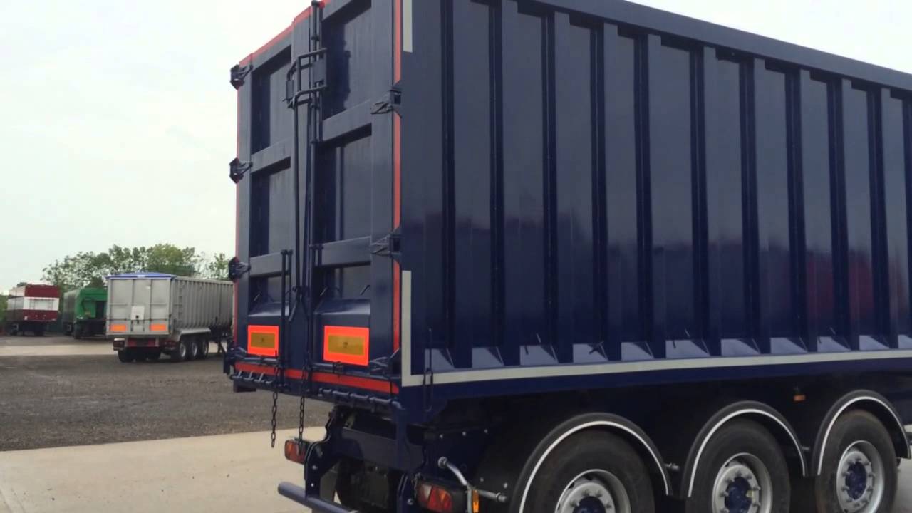 New 2014 SDC/KBF Steel Body Tipper Trailer For Sale - YouTube