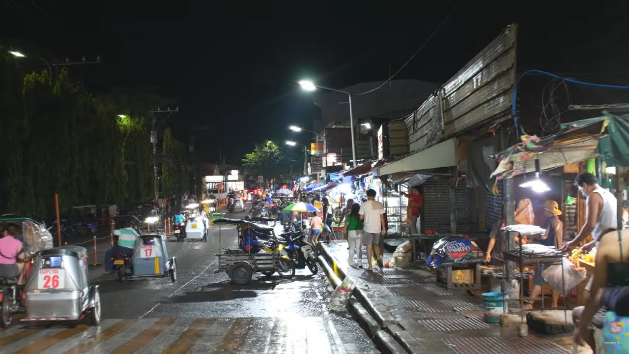 Philippines, Bulacan, tricycle night ride from NuVista Homes to ...