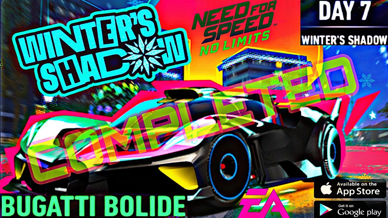 NFS NO LIMITS: WINTER'S SHADOW / BUGATTI BOLIDE HUNTED / SERIES ...