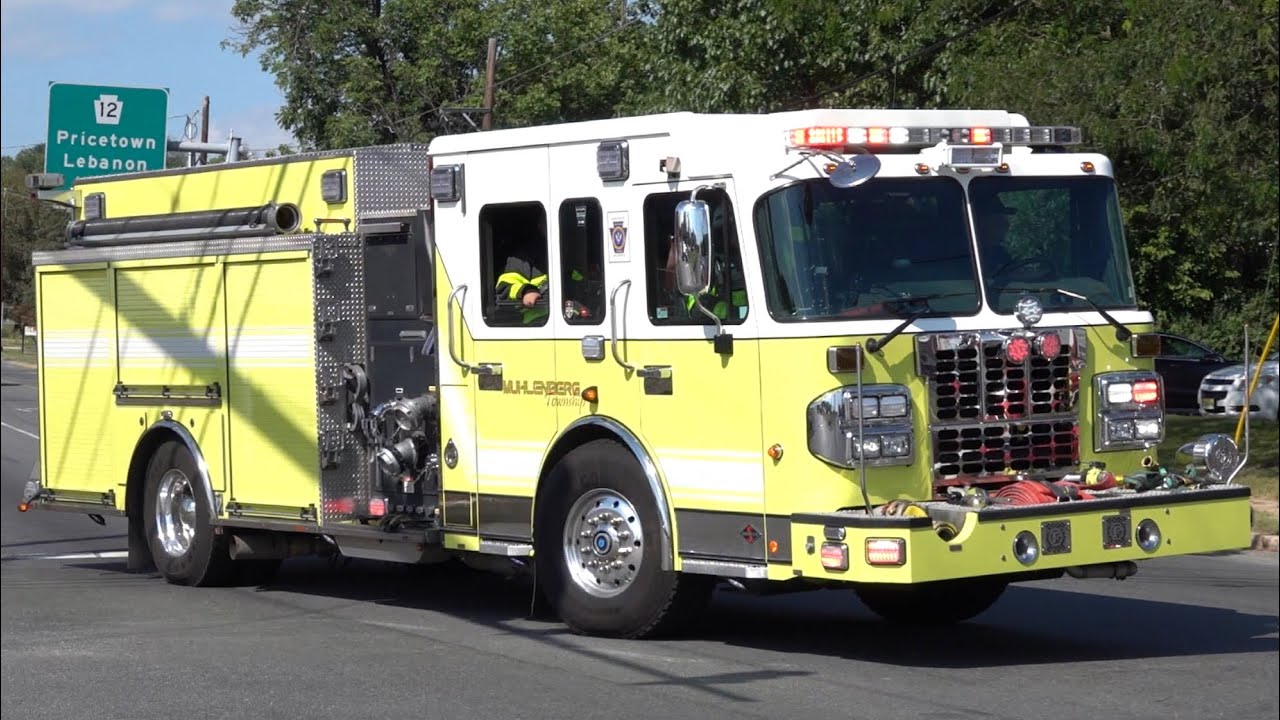 Muhlenberg Township Fire Rescue Engine 66 Responding 9/6/23 - YouTube