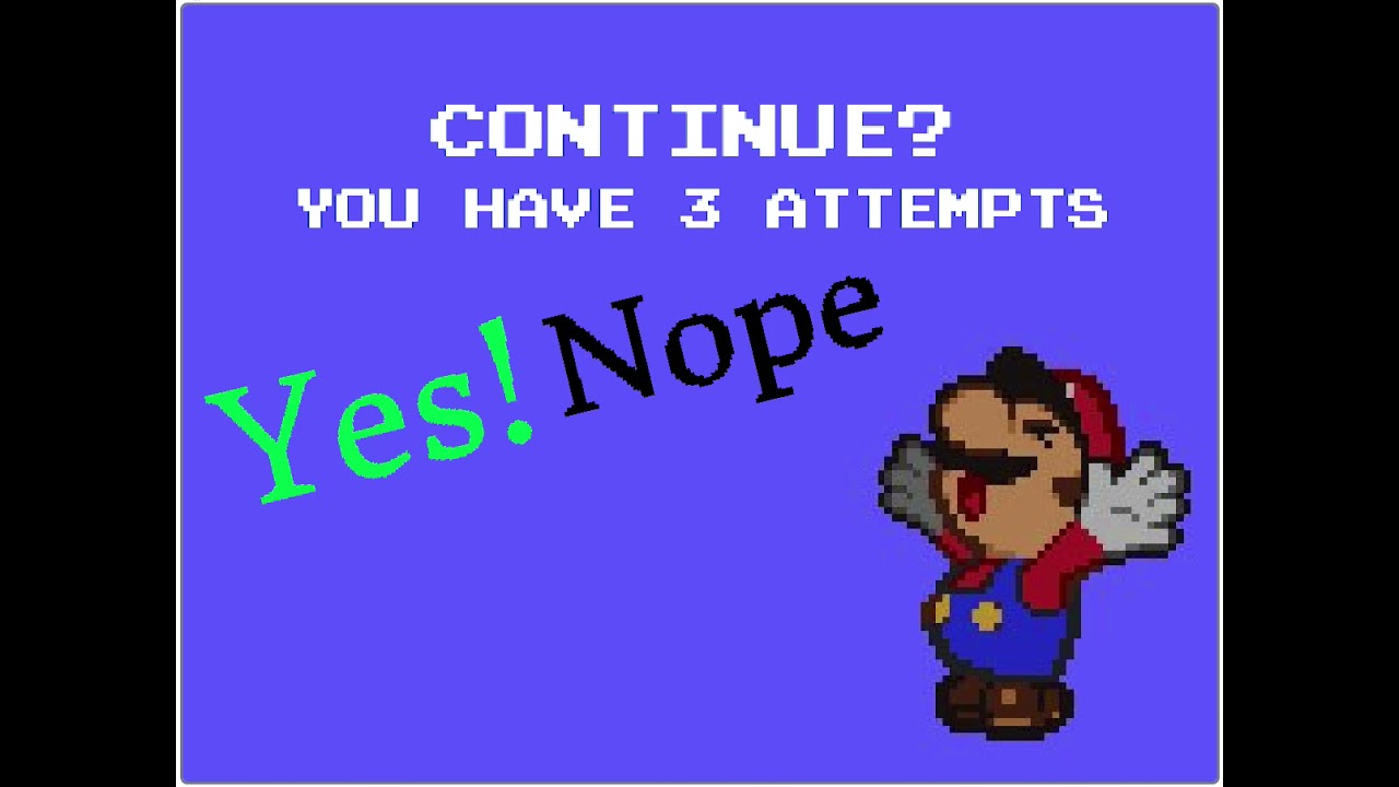 Paper Mario RPG 1995 (Genesis/Megadrive Bootleg) Game Over - YouTube