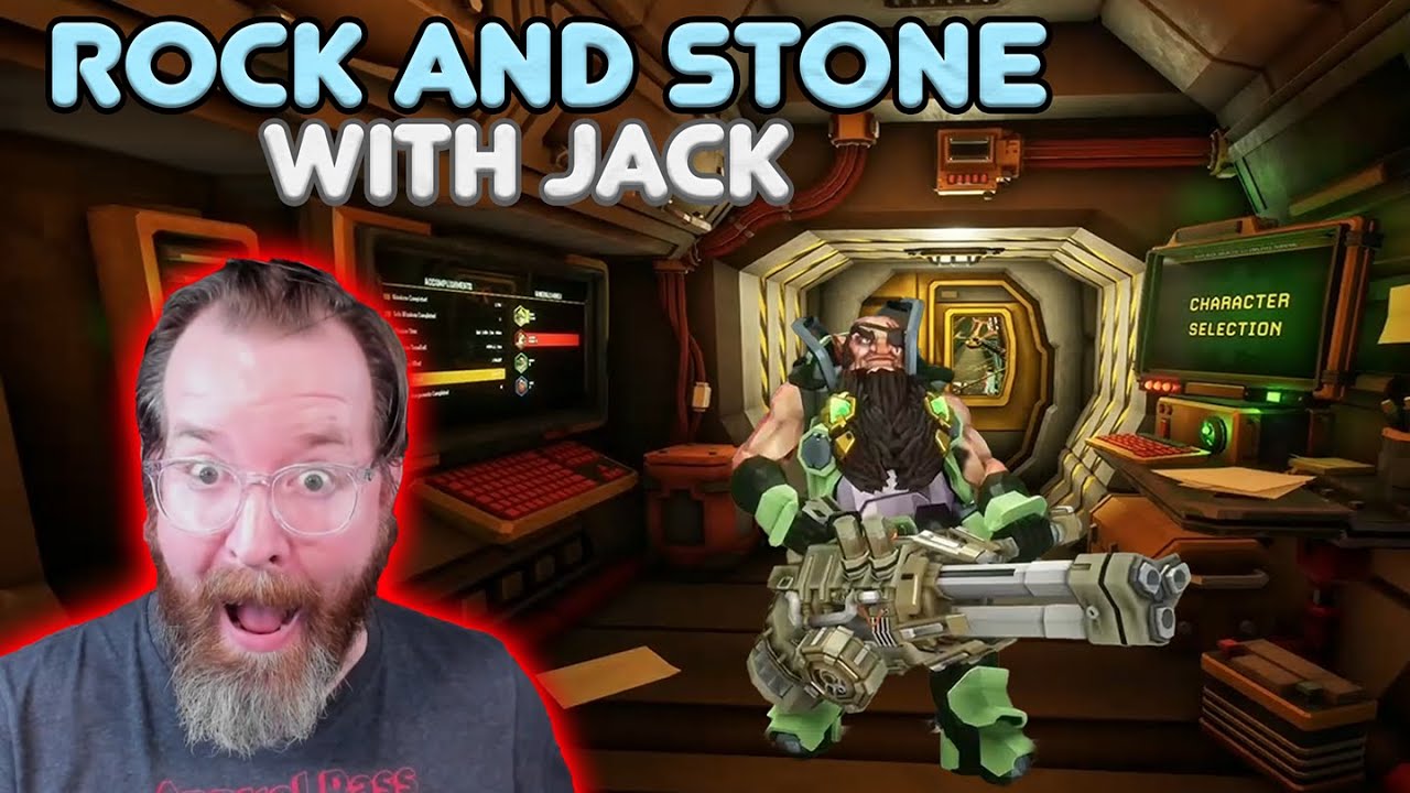 Rock and Stone! Jack plays Season 5 of Deep Rock Galactic! - YouTube