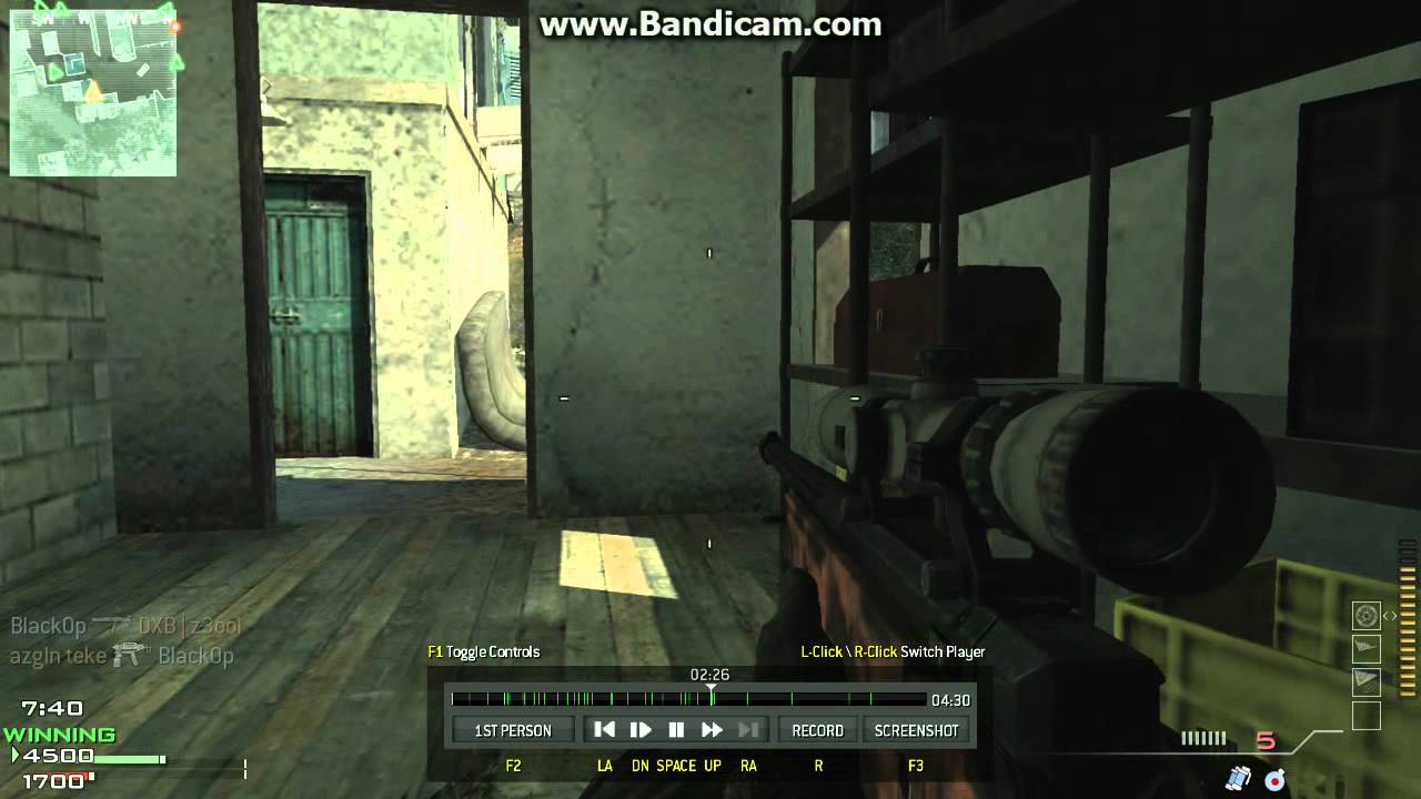 Call of Duty MW3 - Mission - Sniper Gameplay - YouTube