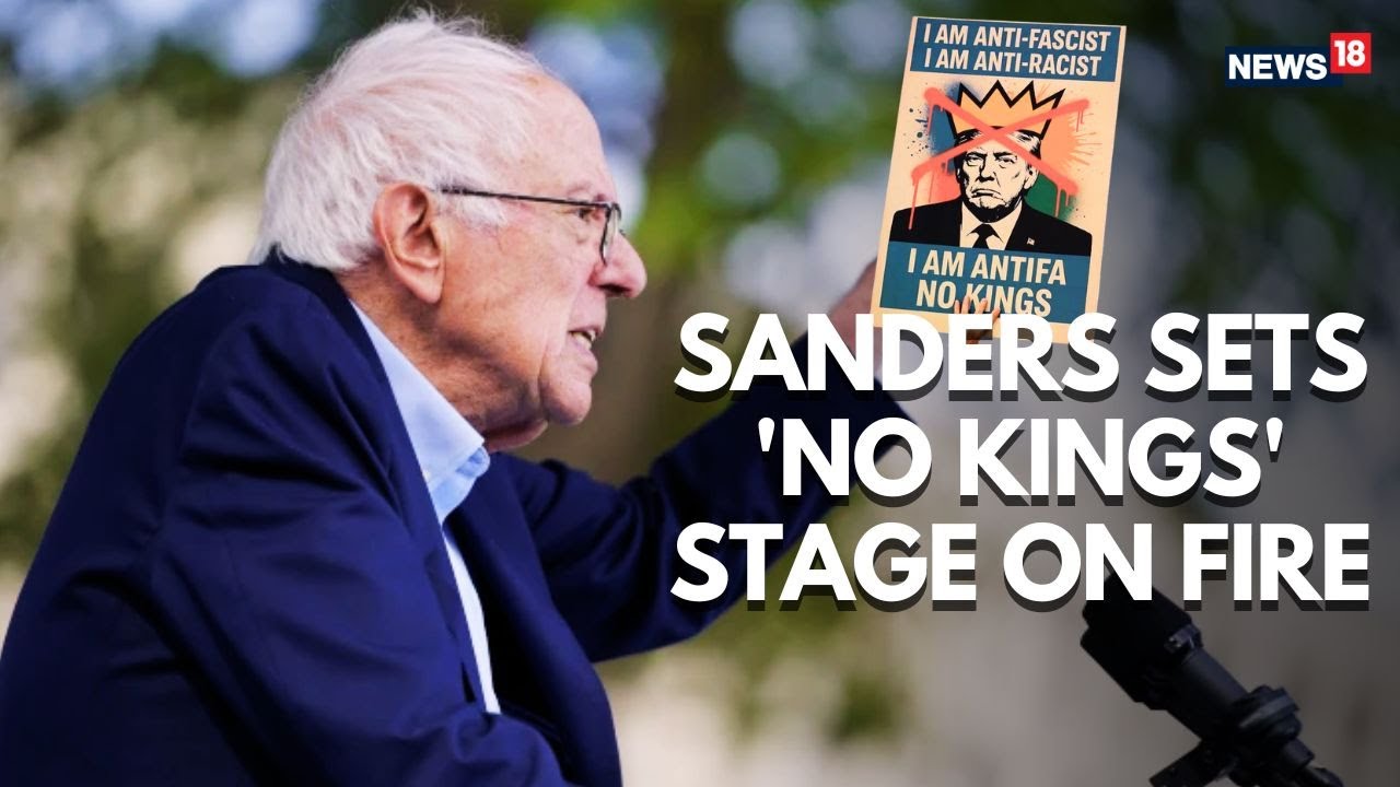 Bernie Sanders Ignites “No Kings” Rally | Millions Protest Trump ...