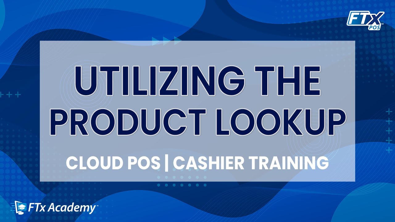 How to Use the Product Lookup - YouTube