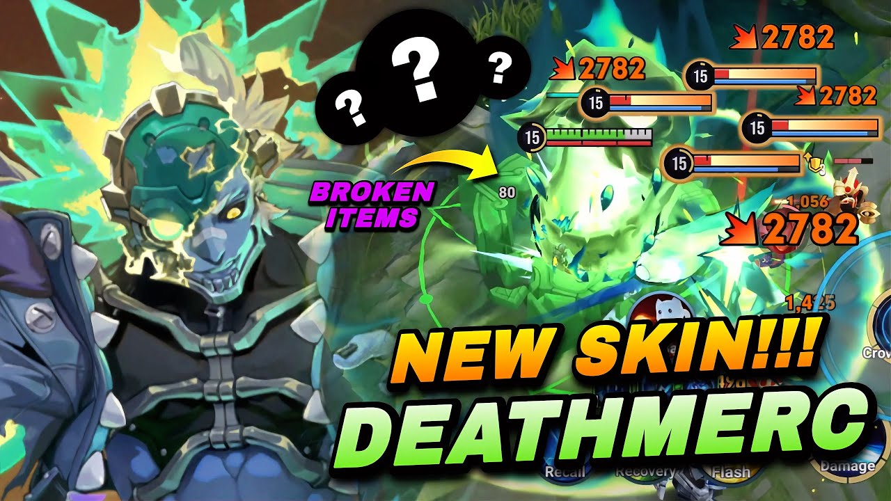 NEW SKIN! DEATHMERC BIRON CAN EASILY TANK 5 ENEMIES WITH THIS BROKEN ...