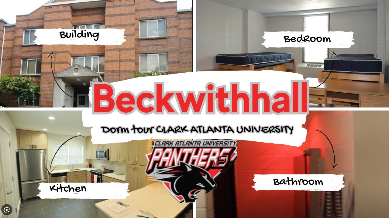 Beckwith Hall Dorm tour Freshman🤩.CLARK ATLANTA UNIVERSITY plus laundry ...