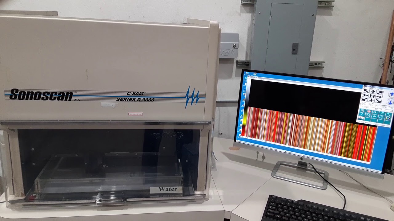 Sonoscan D9000 Video Stepping Issue - YouTube