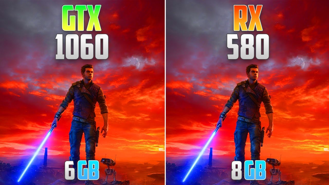 RX 580 vs GTX 1060 - How BIG is the Difference? - YouTube