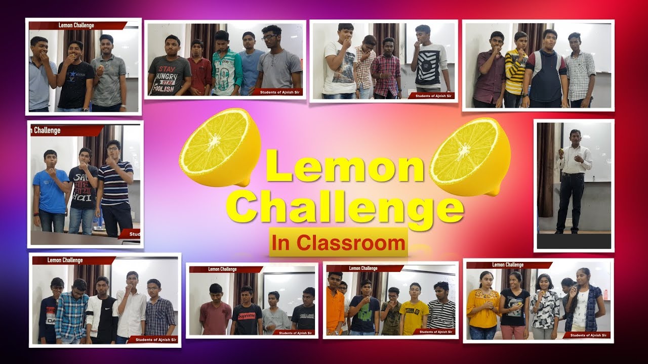 Lemon Challenge in Classroom - YouTube