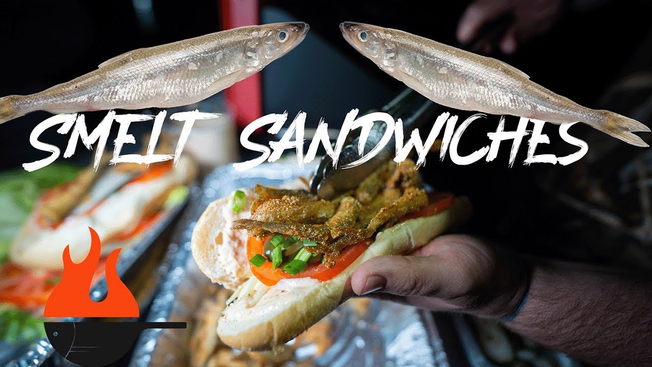 Lake Superior Smelt Sandwiches! - YouTube