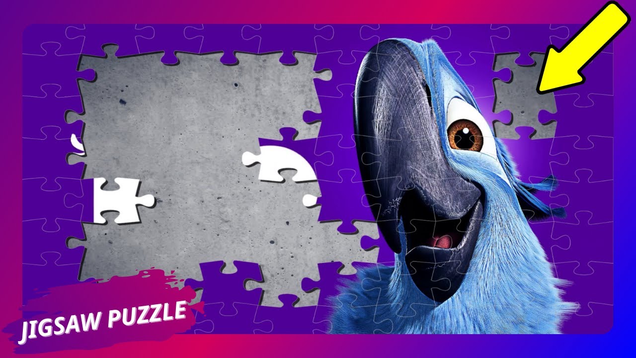 MOVIE - RIO (2011) BLU - Jigsaw Puzzle 40/80 Pieces - #4 - YouTube