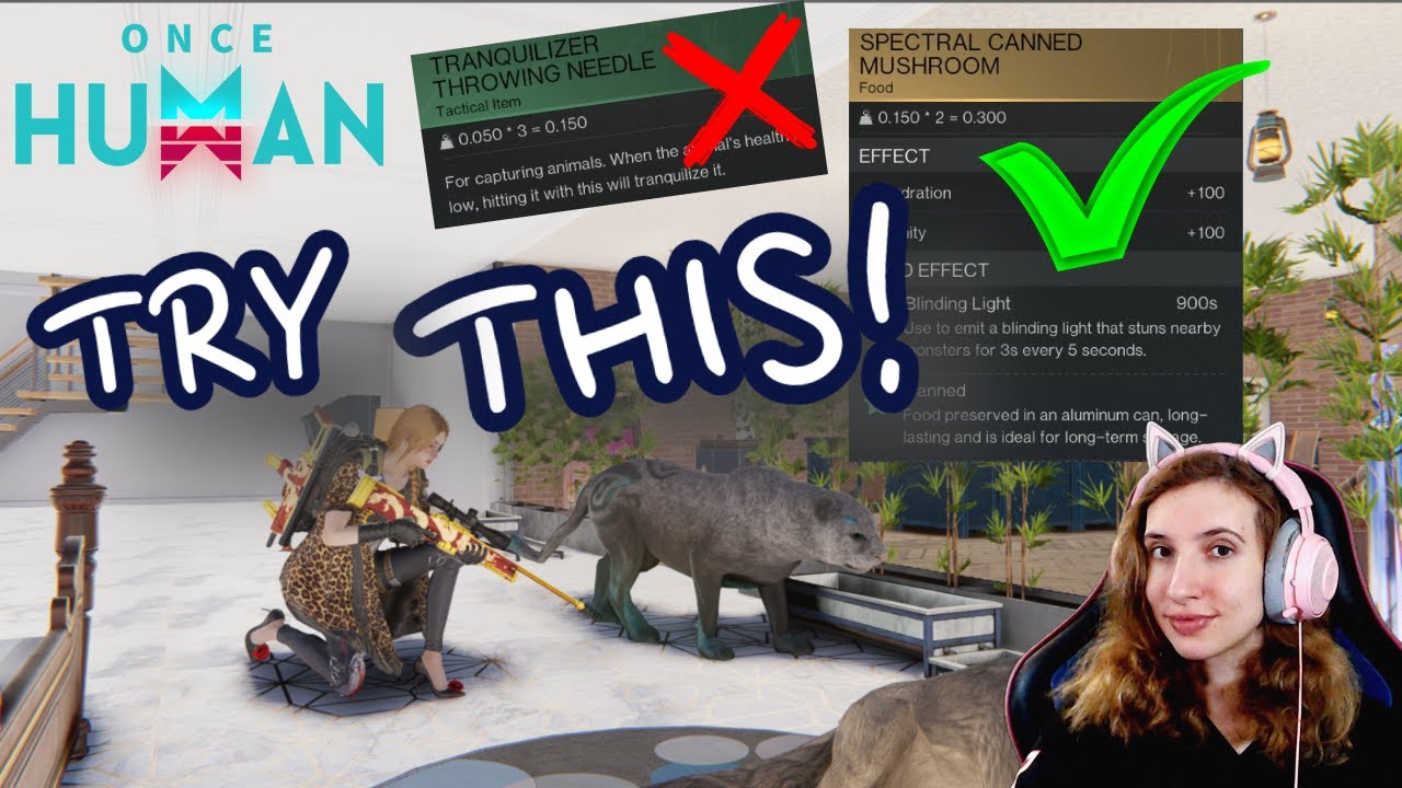 Best way to capture animals in Once Human | Once Human #miss_rofl # ...