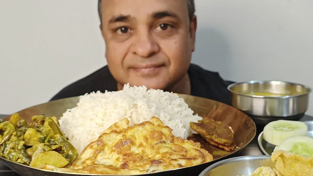 ASMR EATING SHOW | BANGALI EATING SHOW | INDIAN LUNCH EATING | MUKBANG ...