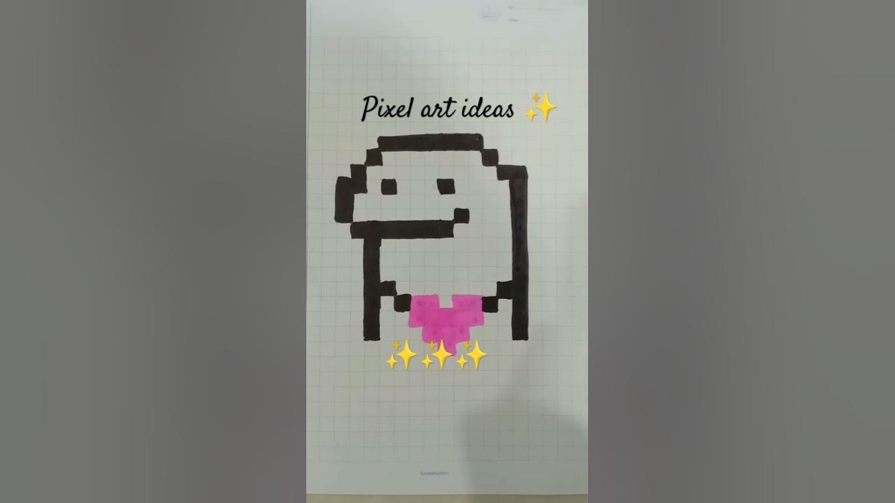 Pixel Art Idea ️ #pixels ️ - YouTube