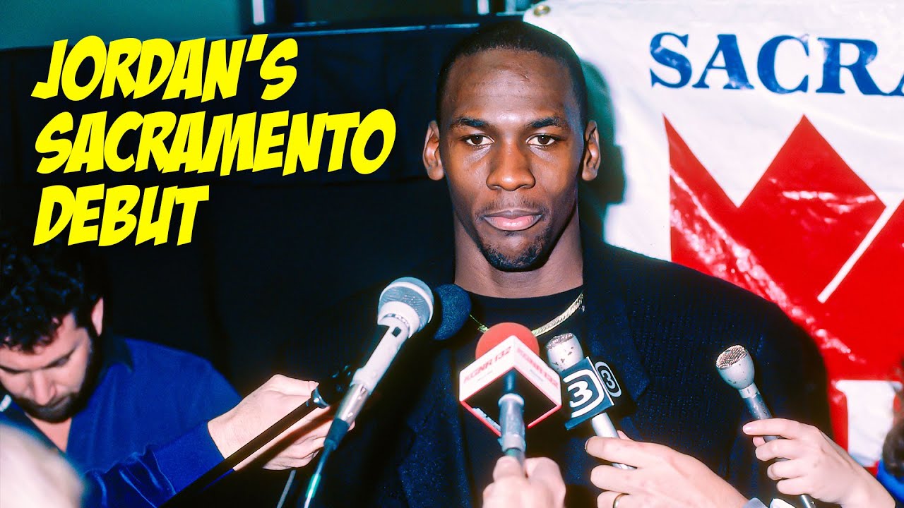 MJ DROPS 40 IN FIRST EVER GAME IN SACRAMENTO | 3.21.1987 - YouTube