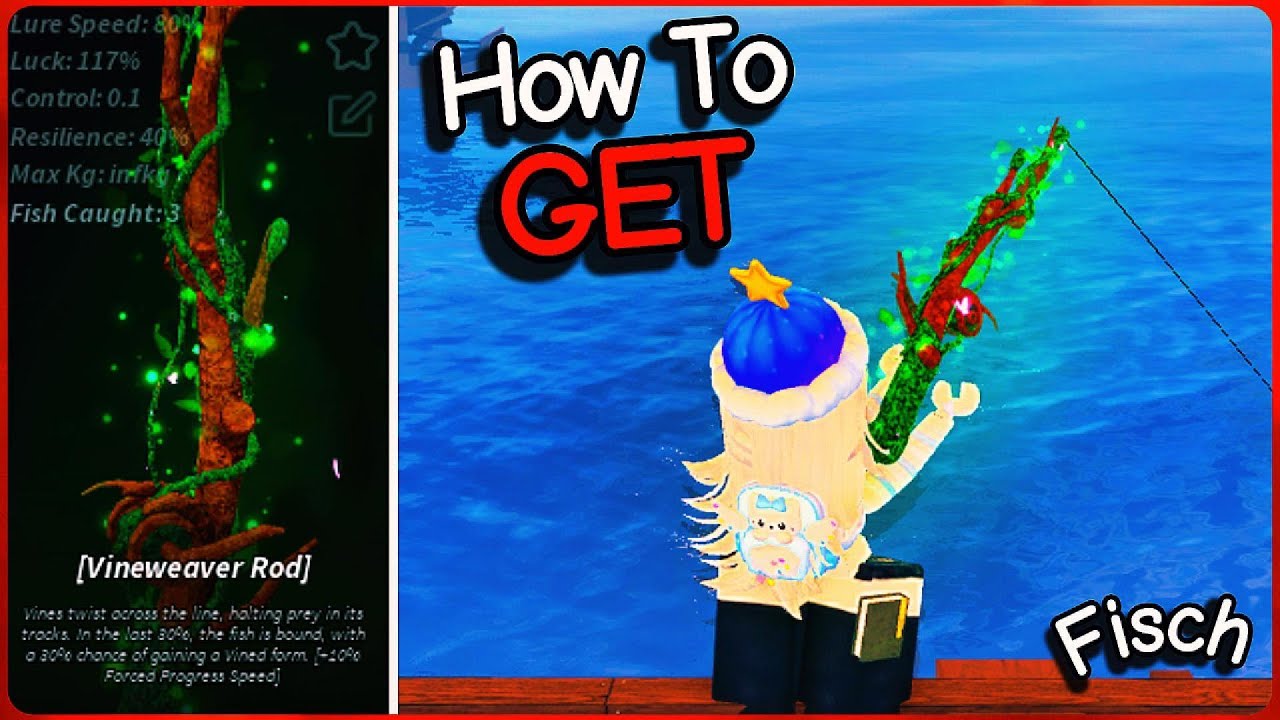 How to GET the VINEWEAVER ROD Fast in FISCH (ROBLOX) - YouTube