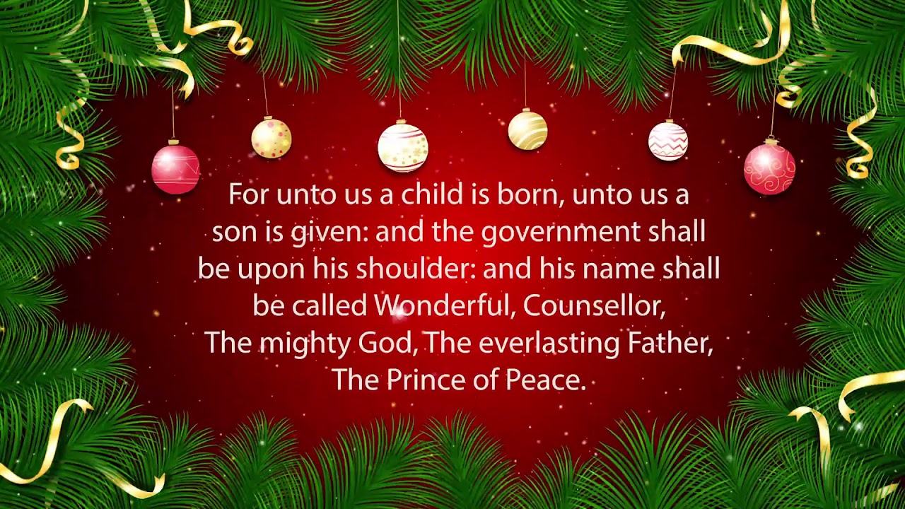 Christmas Message 2019 - YouTube