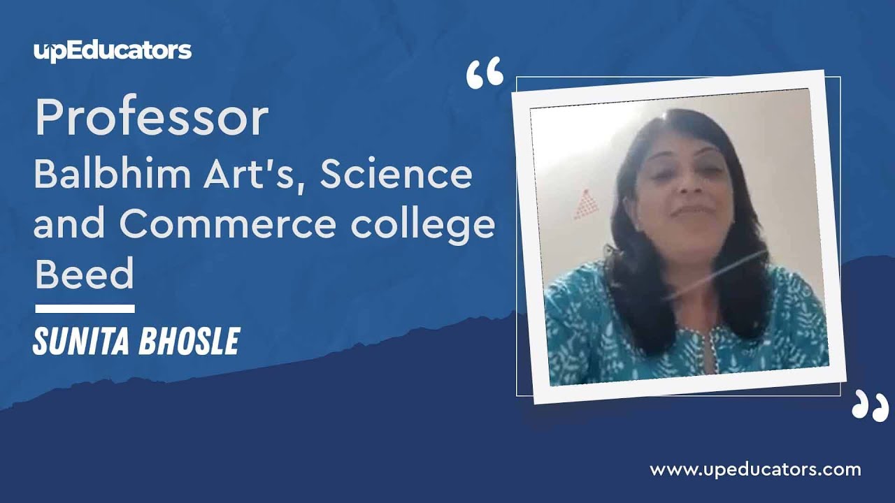 Review by Sunita Bhosle (Professor, Balbhim Art's, Science and Commerce ...