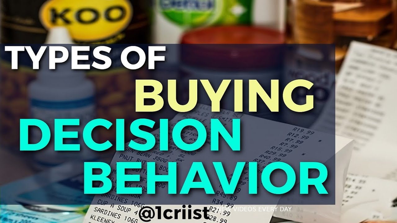 Understanding Buying Decision Behavior: How Consumers Choose Products ...