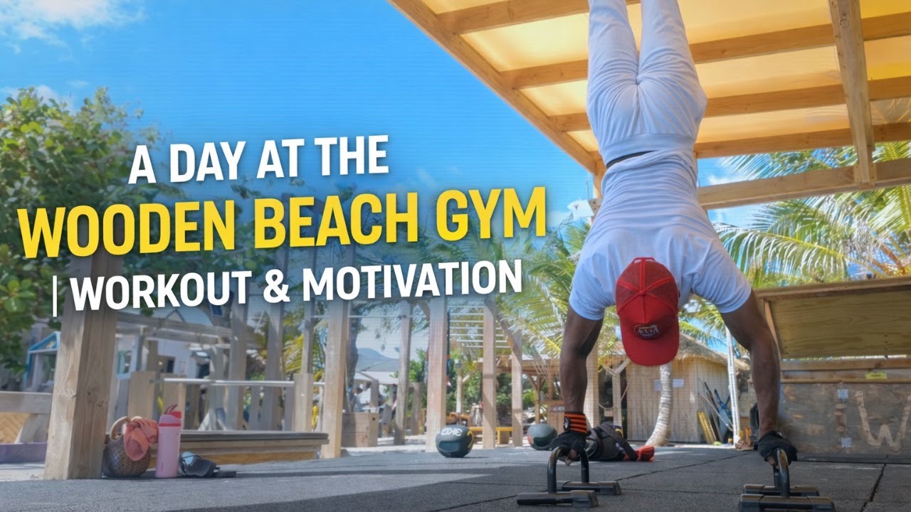 Saint-Martin Best Outdoor Wooden Beach Gym - YouTube
