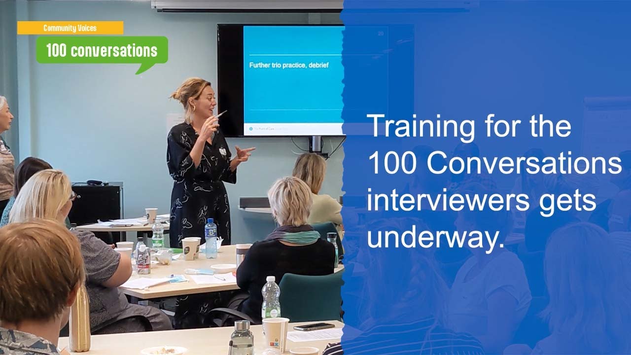 100 Conversations Interviewer Training July 2022 - YouTube