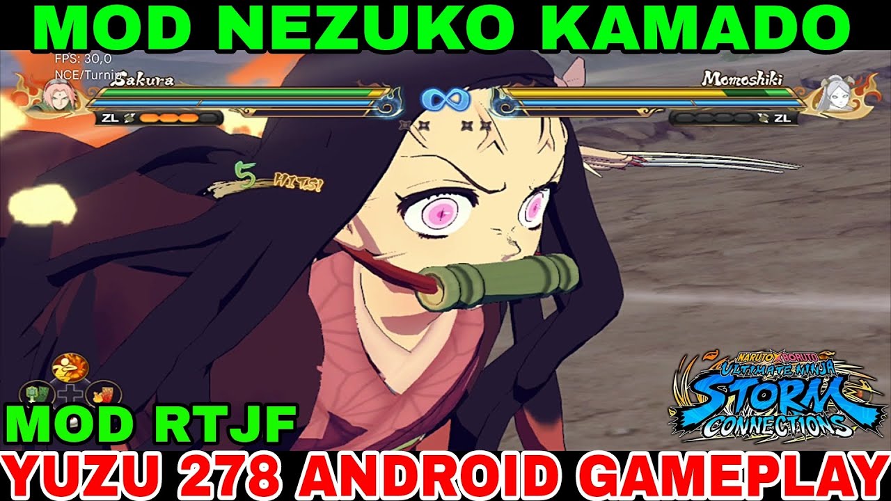 MOD NEZUKO KAMADO Naruto X Boruto Ultimate Ninja Storm Connections Yuzu ...