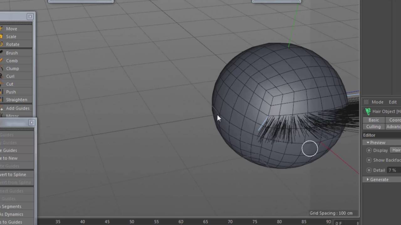 Hair System in C4D - YouTube