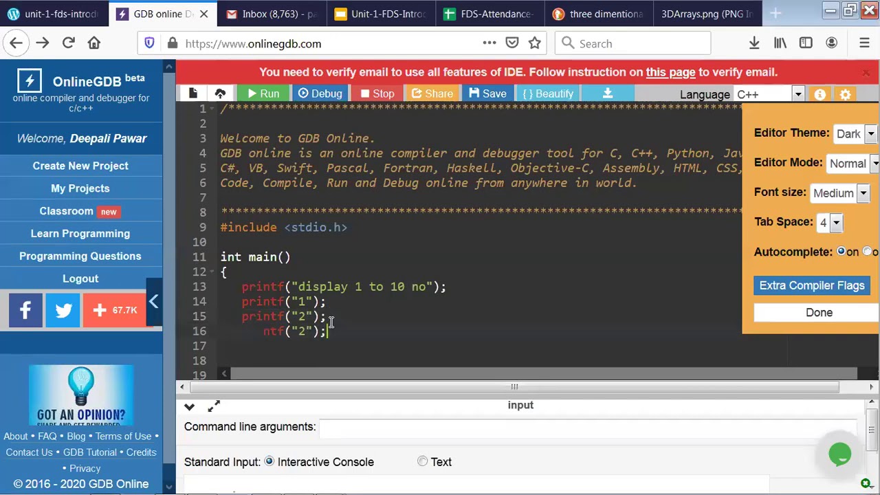 Arrays Data Structures Youtube