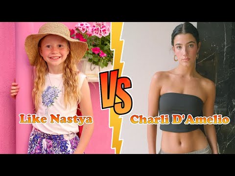Like Nastya VS Charli D'Amelio Transformation 👑 New Stars From Baby To 2023
