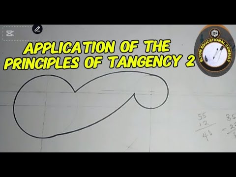 Application of the principles of tangency 2 - YouTube