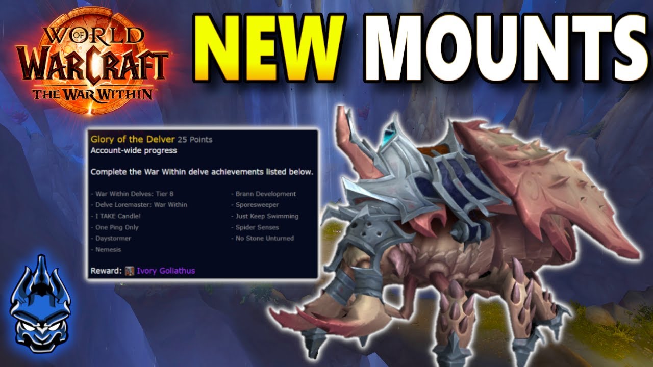NEW Datamined War Within Achievement Mounts & MORE - World of Warcraft NEWS - YouTube