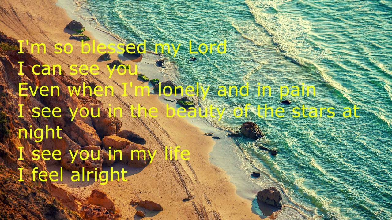 I See You Lord with lyrics by Aiza Seguerra - YouTube