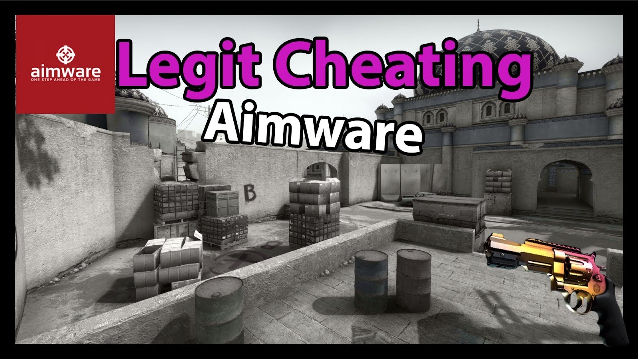 CSGO | Legit Hacking (Aimware) / Deathmatch only R8 Revolver - YouTube