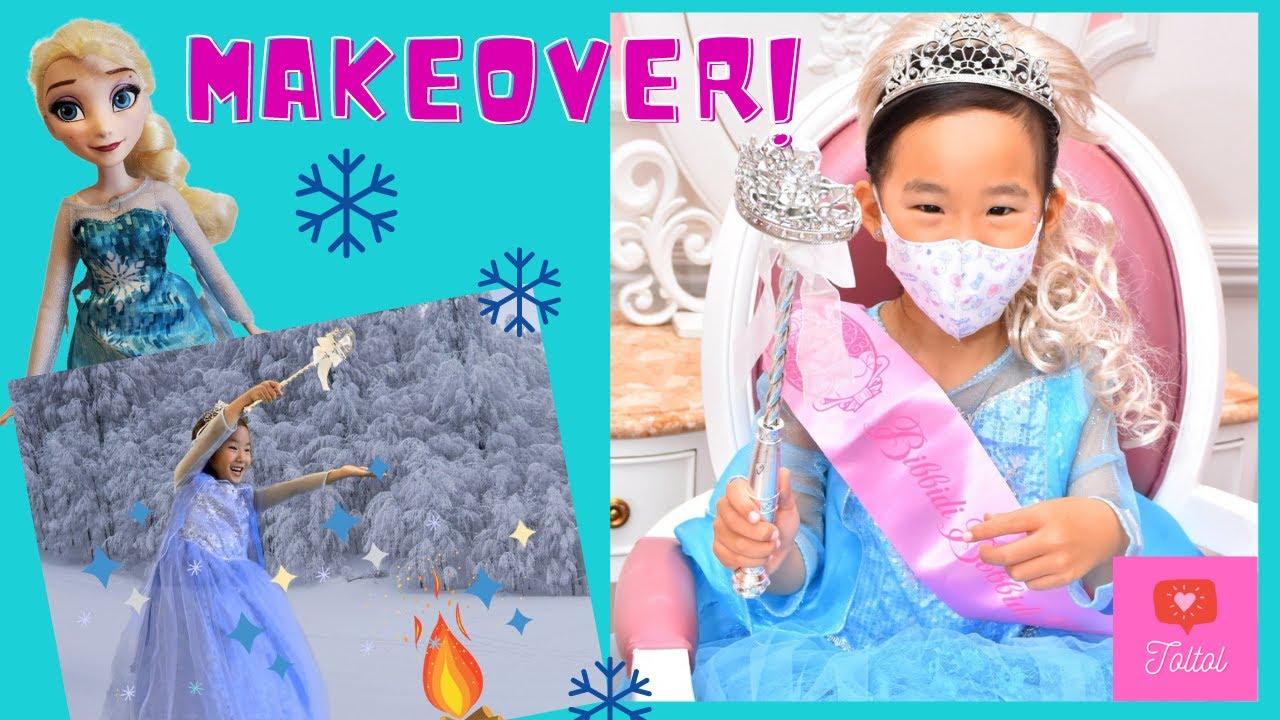 DISNEYLAND Princess Makeover 2021 - ELSA and Magic! | Fun Kids ...