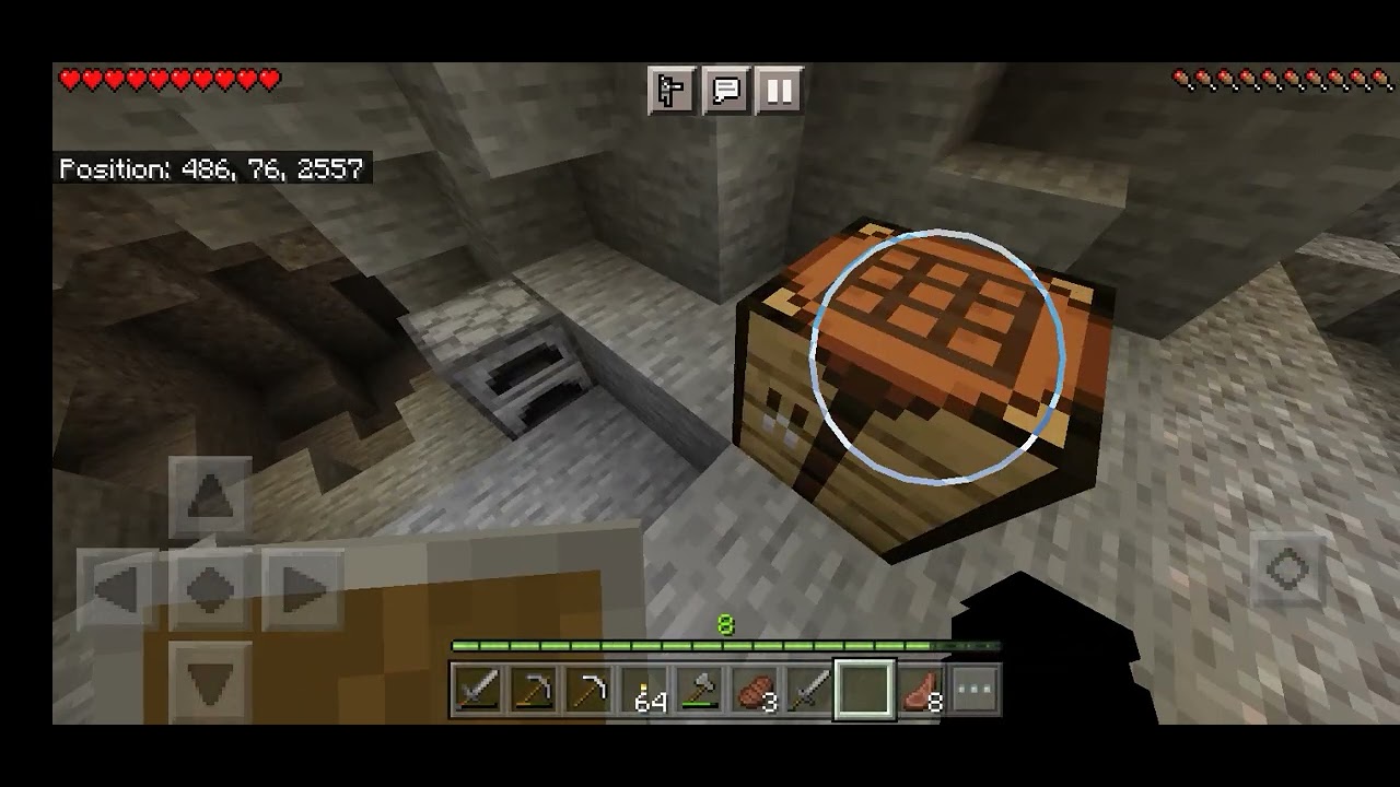 Mining in cave so Hard 😫. Minecraft pocket edition survival series part ...