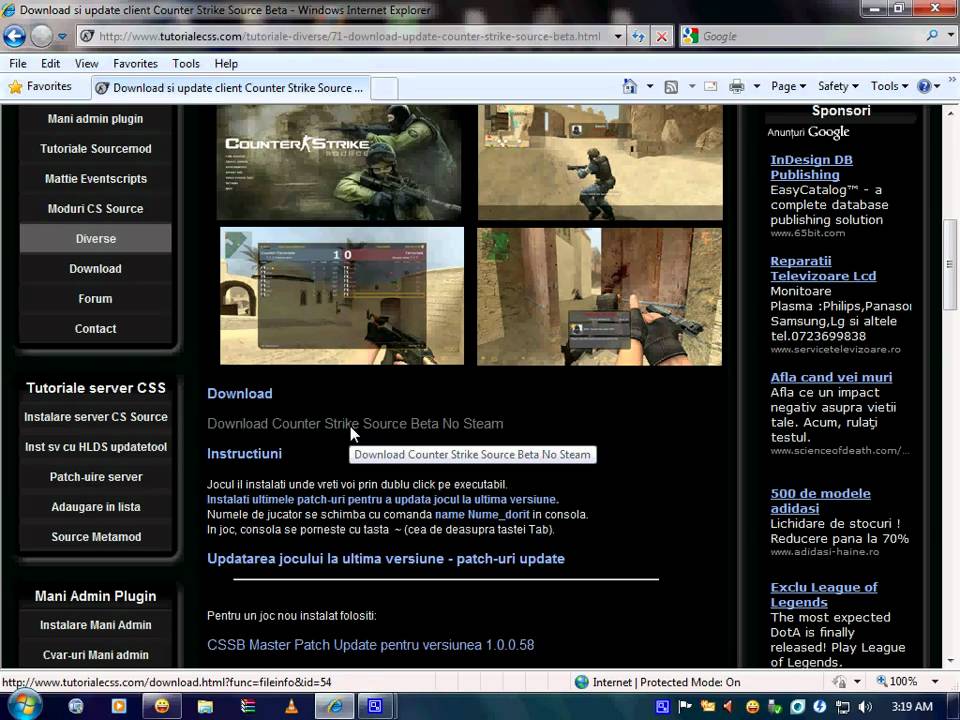 How to play CSS BETA NO STEAM WORKING 100% TUTORIAL - YouTube