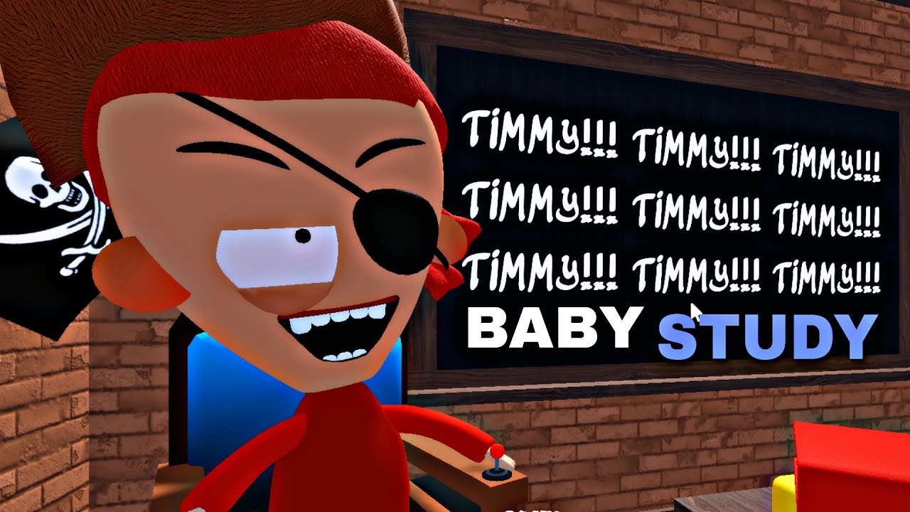 Timmy's school escape baby student - YouTube